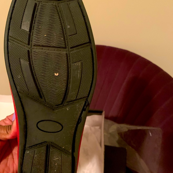 Beverly Hills Polo Club | Shoes | Beverly Hills Red Leather Loafers ...